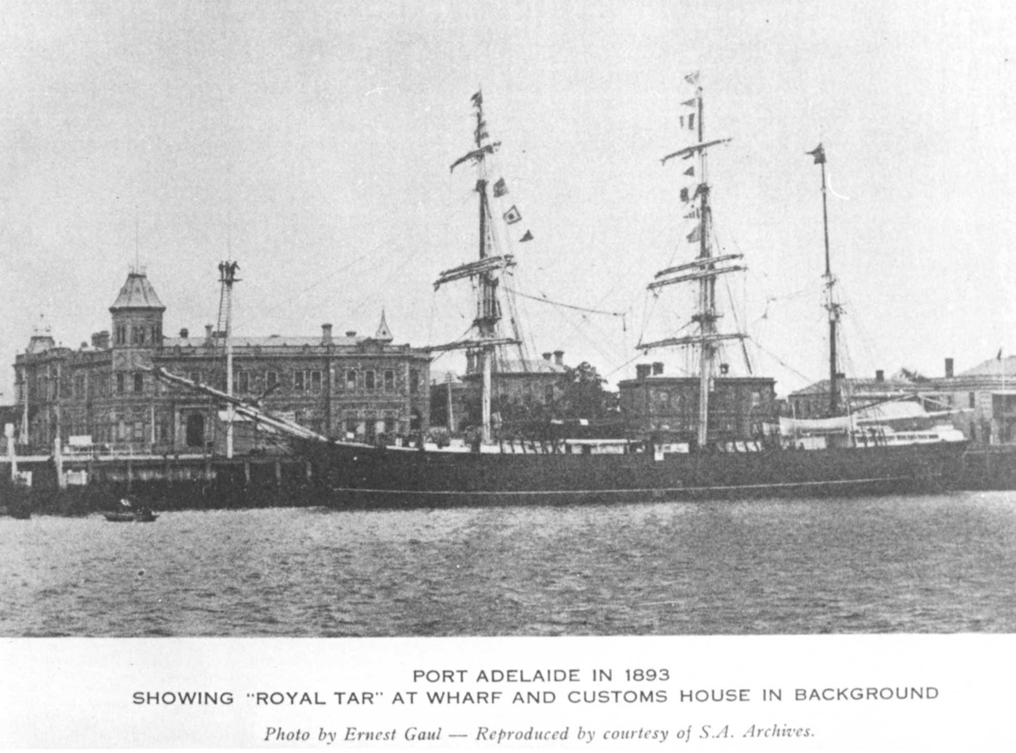 Hoare family travel to Paraguay on the 'Royal Tar' – Barcaldine